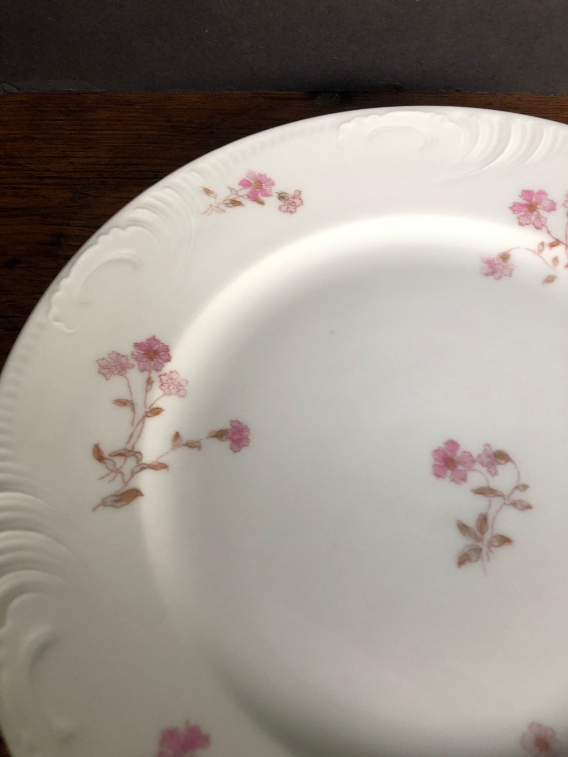 Haviland, Limoges China, Pink Flower Pattern, Antique, Discontinued ...