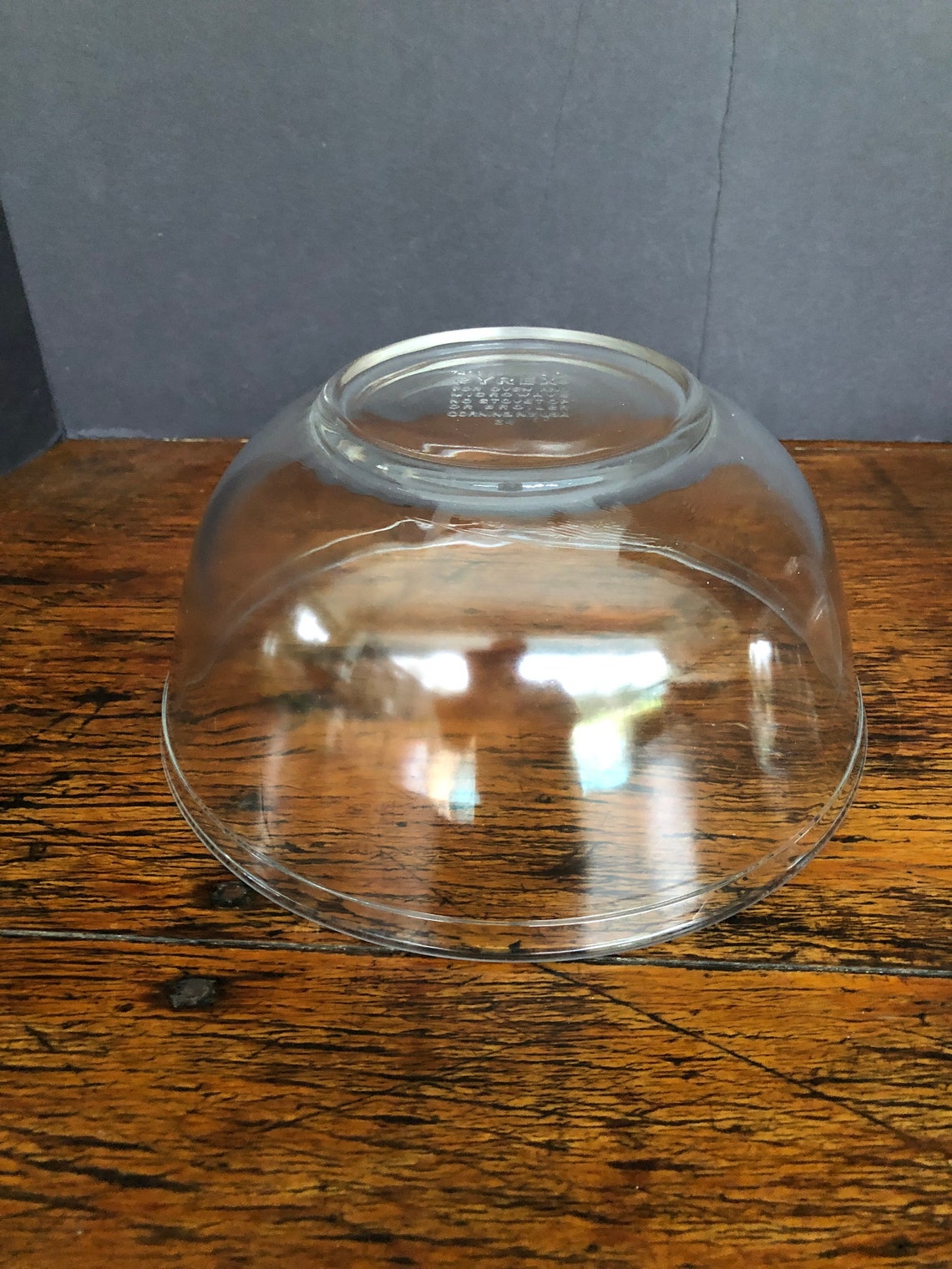 Pyrex Mixing Bowls Glass Nesting Bowls Set of Two Marked 10 - Etsy