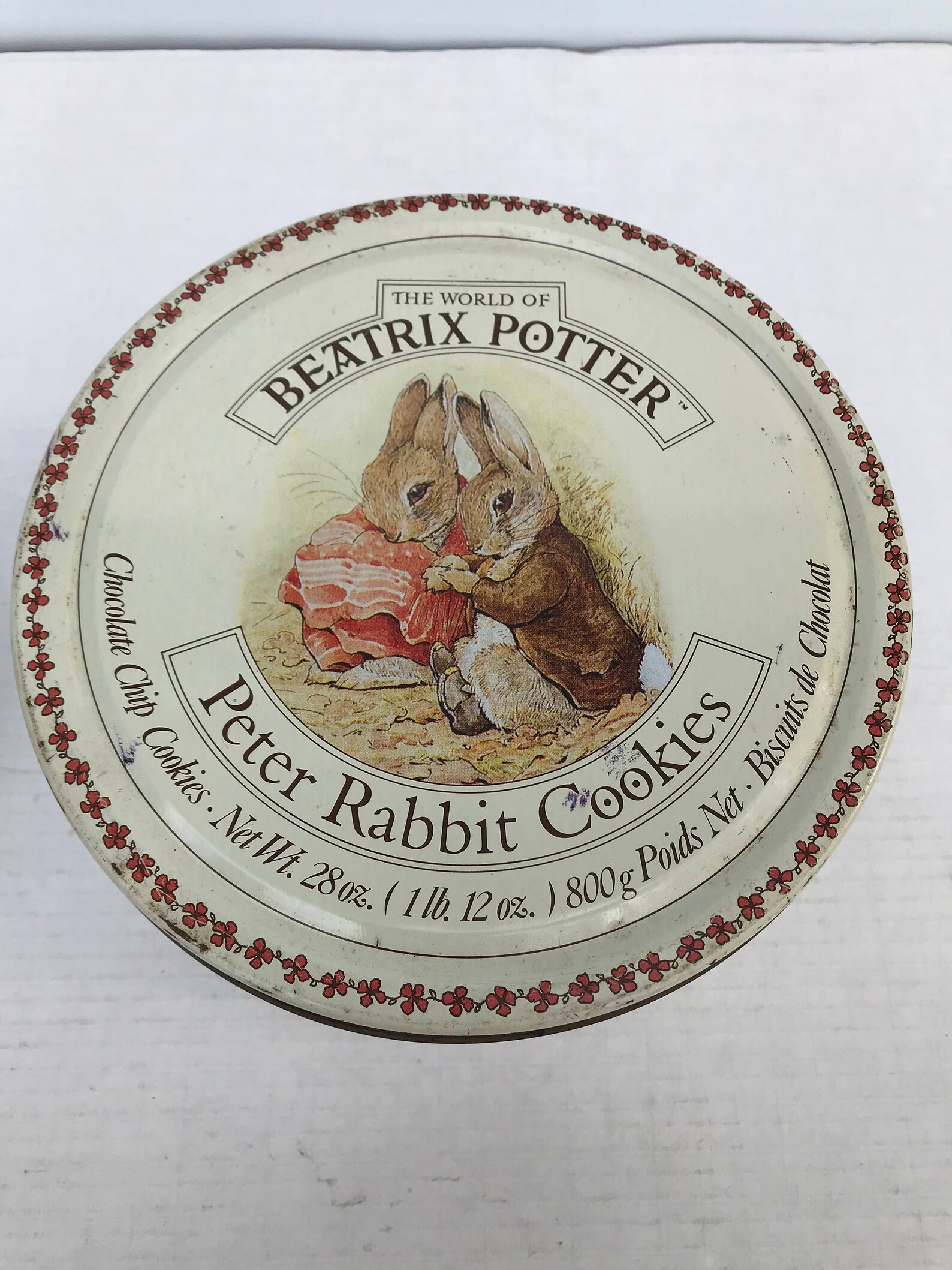 Beatrix Potter Cookie Tin Log Cabin Syrup Tin Listing for - Etsy
