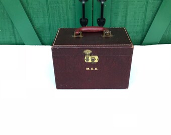 Leather Train Case - Etsy