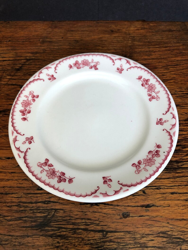 Shenango Restaurant Ware Chardon Rose Red Pattern - Etsy