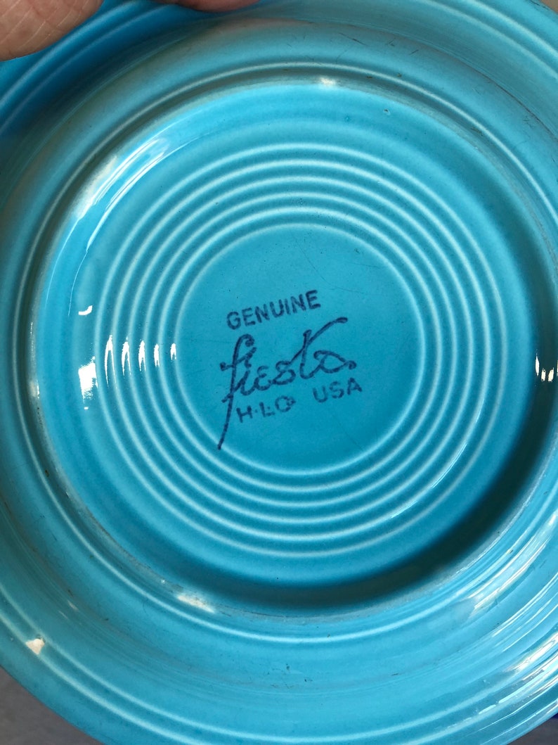 Fiesta Deep Plates Soup Plate Bowl Vintage Original - Etsy