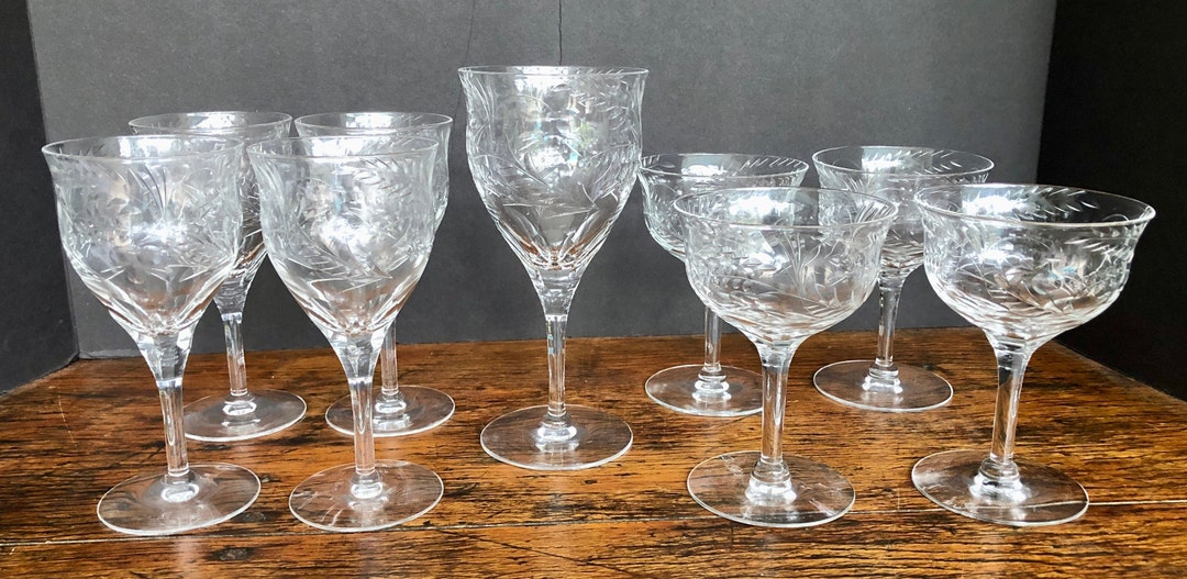 Crystal Stem Ware, Seneca, Orleans, Sold Separately, OPEN STOCK - Etsy