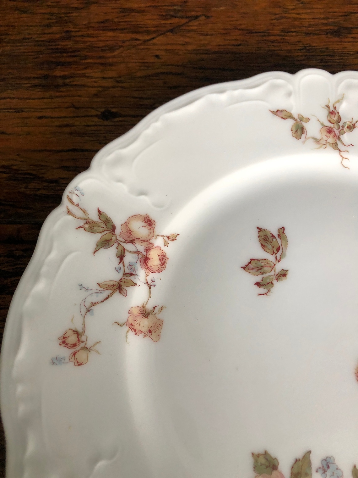 Haviland Limoges China Rose Pattern Antique Discontinued - Etsy Polska