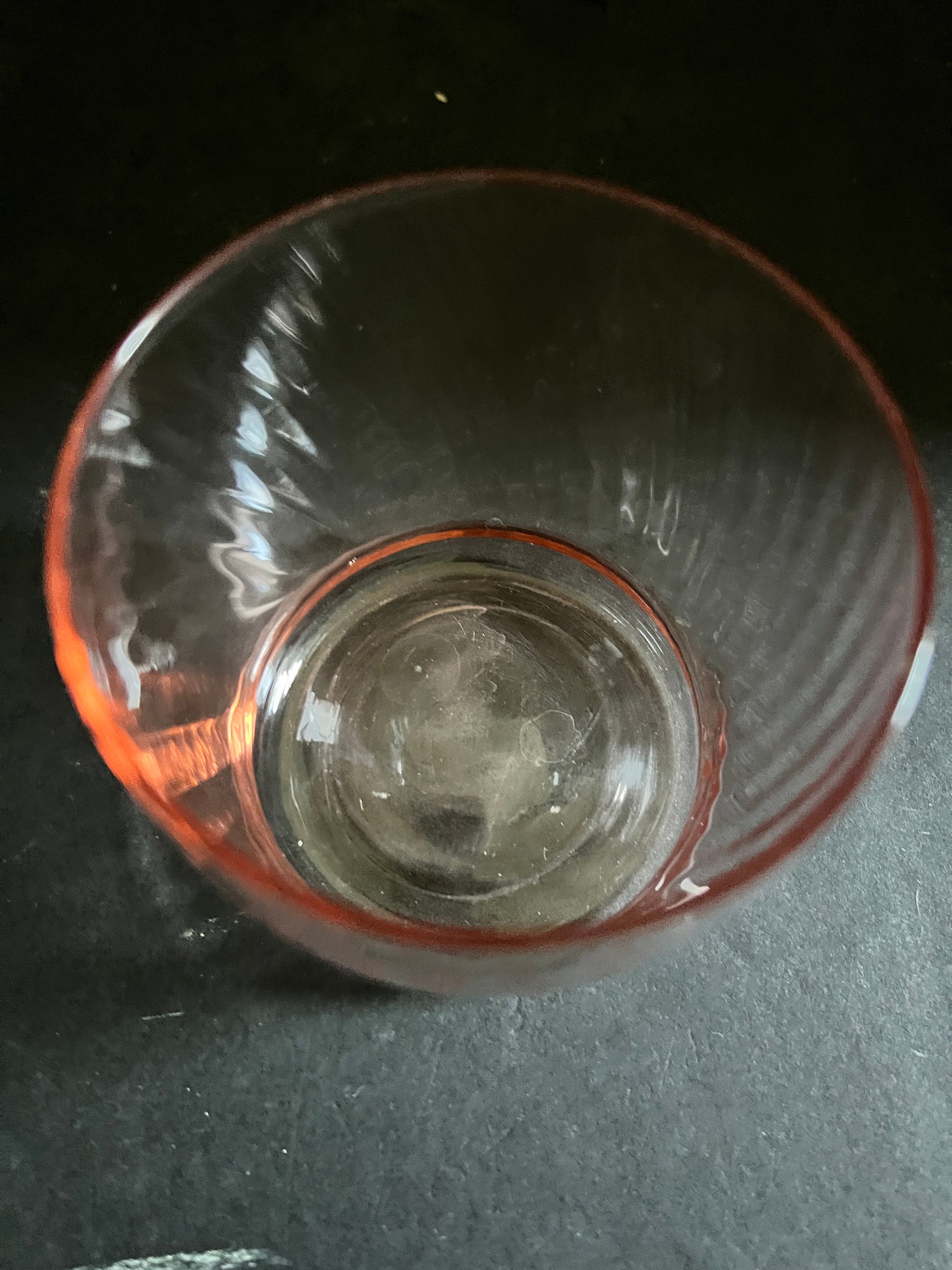 Wheaton, Symphony, Tea Rose Pink, Vintage Glass Tumblers, Circa 1972 ...