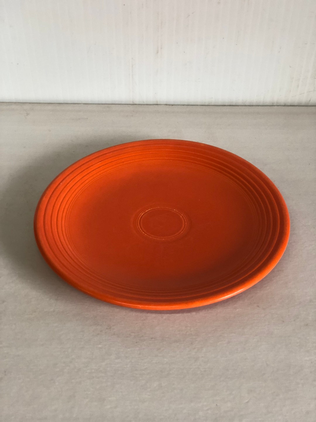 Red Fiesta Ware, Chop Plate, Platter, 1940s, Homer Laughlin ...