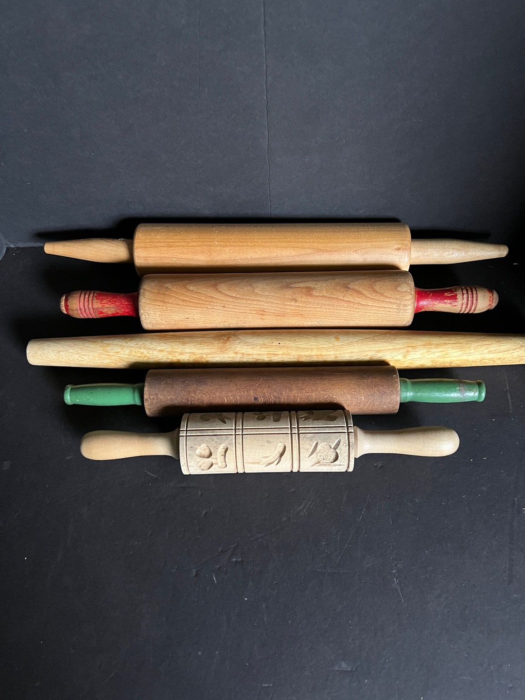 Rolling Pins Set of 5 Pins Baking Pins Pastry Cookie Pin - Etsy