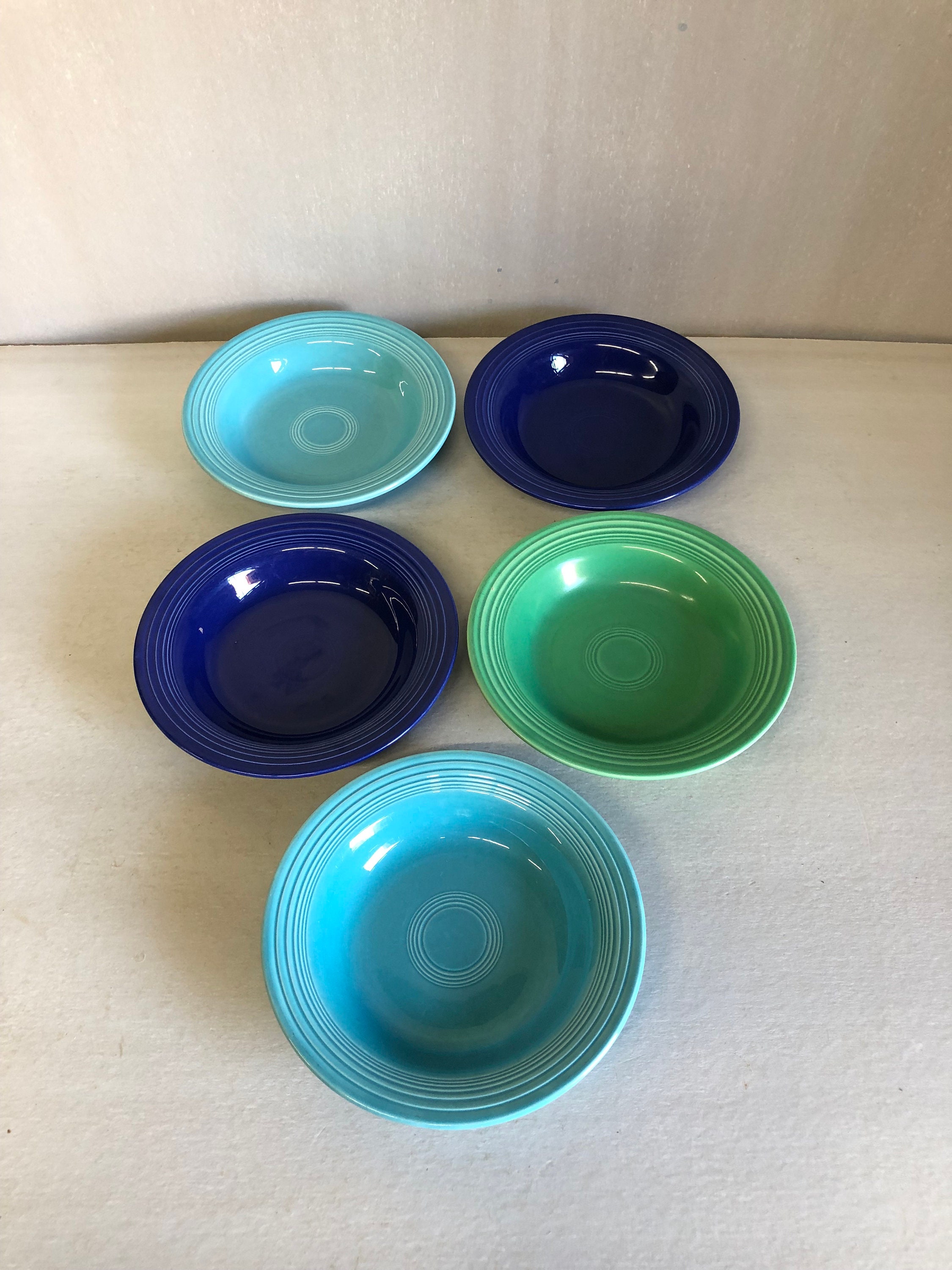 Fiesta Deep Plates Soup Plate Bowl Vintage Original | Etsy