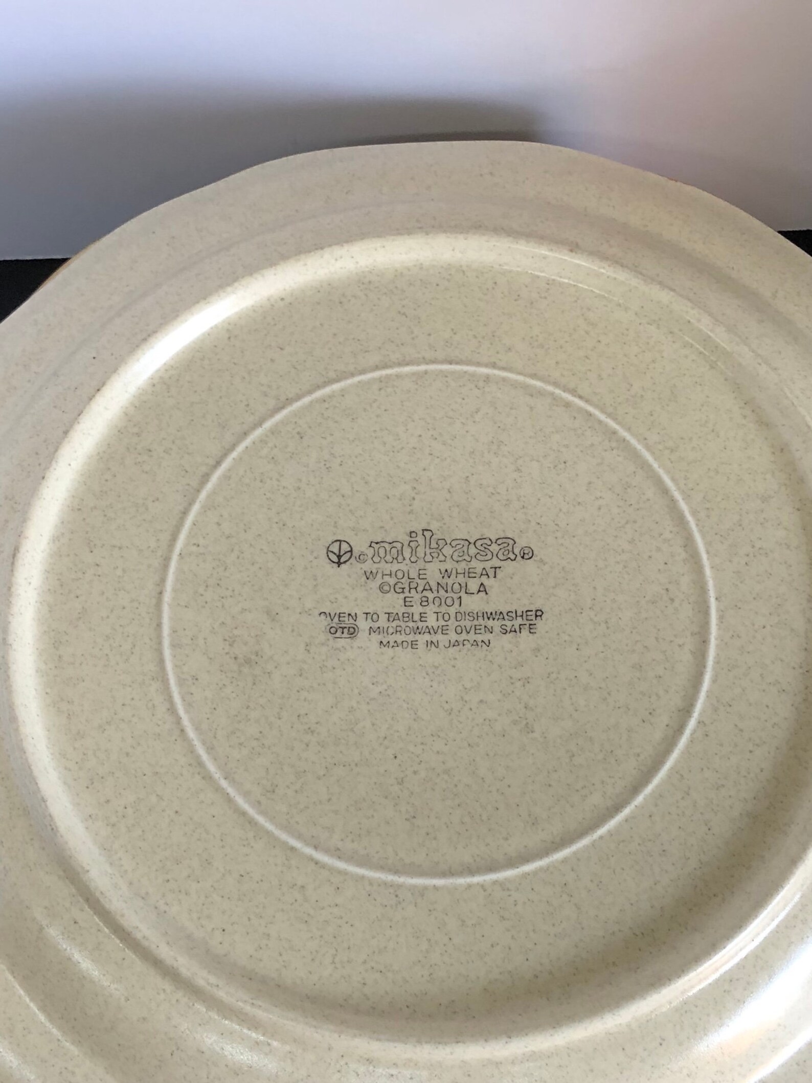 Mikasa Whole Wheat Cereal Bowl, Salad Plate, Dinnerware, Discontinued ...