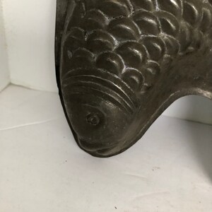 Antique Tin Mold, French Tin Mold, Fish Mold, Fish Wall Hangin Mold ...