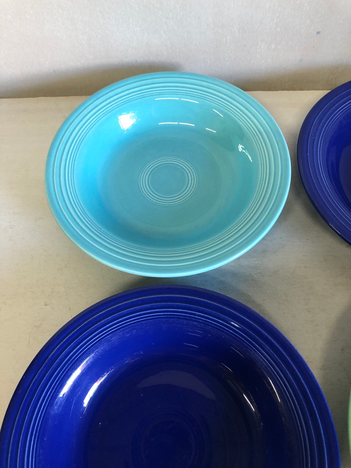 Fiesta Deep Plates Soup Plate Bowl Vintage Original | Etsy