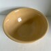 Yellow Ware Mixing Bowl, Yellow Ware, Stoneware ,brown Bands, Rolled ...