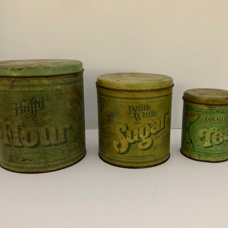 Flour Tin - Etsy
