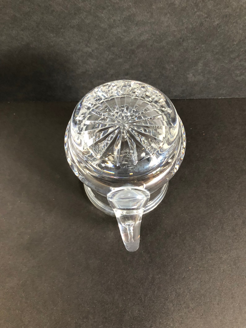 Edinburgh Crystal Beer Tankard Scottish Crystal Stein Set - Etsy