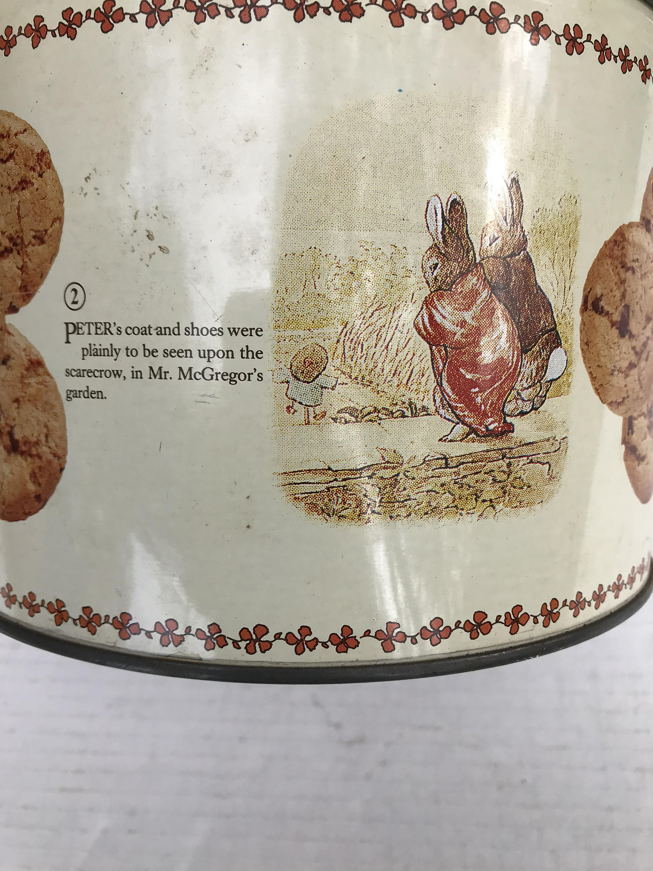 Beatrix Potter Cookie Tin Log Cabin Syrup Tin Listing for - Etsy