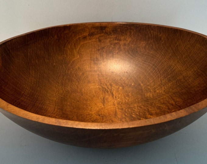 Walnut Wood Salad Bowl, Very Large Bowl , Primitive Wood Bowl, One Tree ...