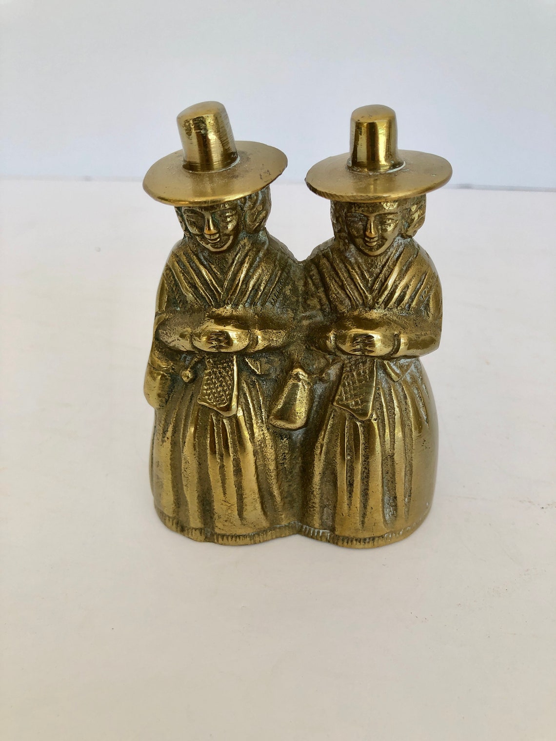 Lady Bells, Antique Bell Collection, Brass, Servant Bell, Tea Bell ...