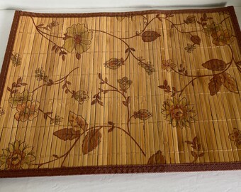 Bamboo Placemats - Etsy