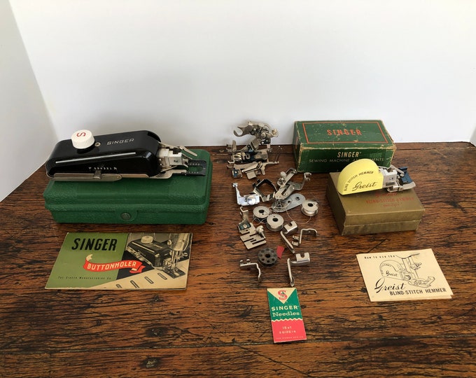 Sewing Machine Parts, Singer Sewing Machine Parts, Singer Buttonholer ...