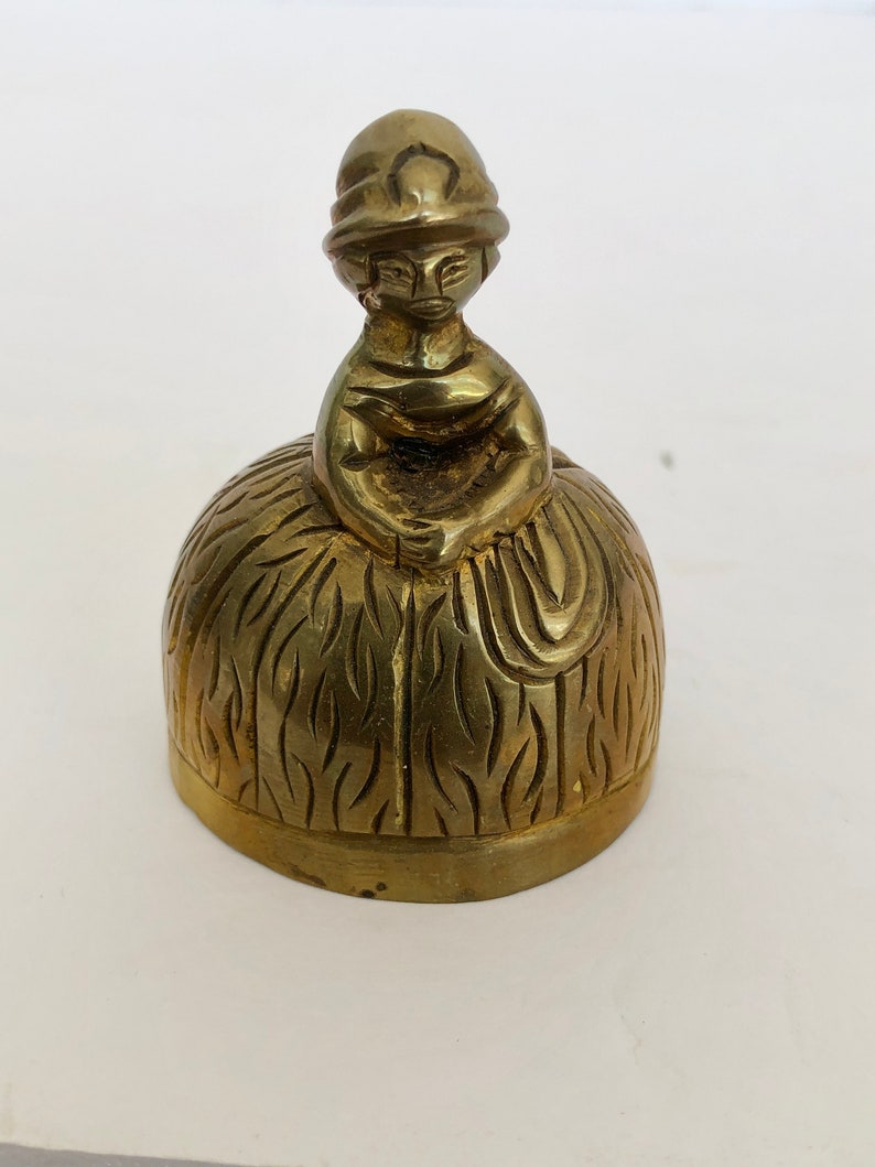 Lady Bells, Antique Bell Collection, Brass, Servant Bell, Tea Bell ...