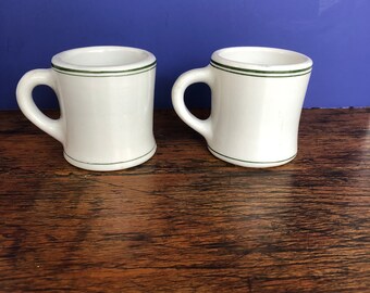 Buffalo China Mugs Restaurant Ware Mugs Vitrified China | Etsy