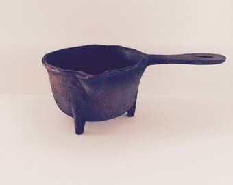 Cast Iron Smelting Pot - Etsy