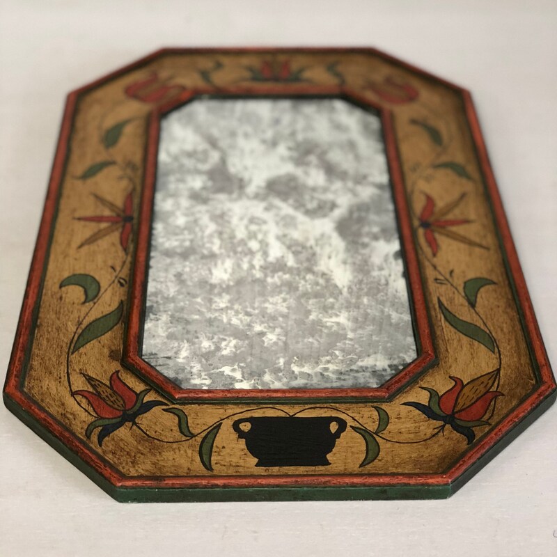 Hand Painted Mirror - Etsy