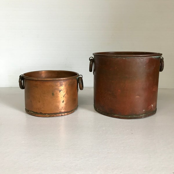 Antique Copper Measures - Etsy