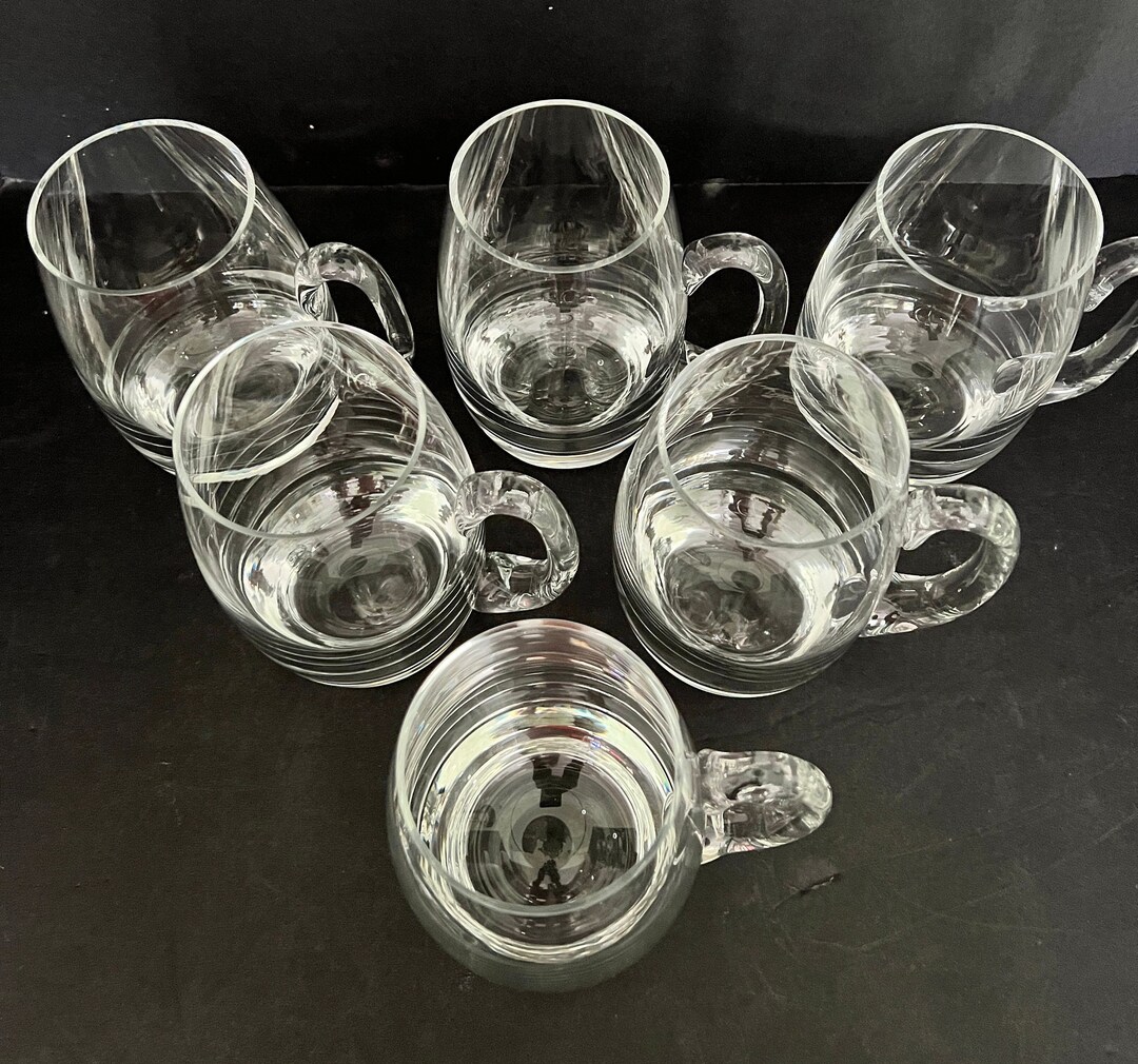 Crystal Beer Stein, Hand Blown Tankard , Crystal, Ale Glass, Pilsner ...