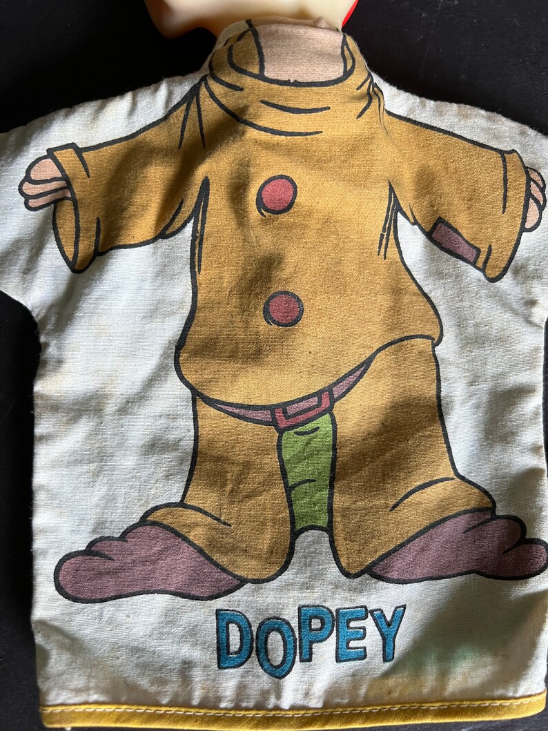 Walt Disney Dopey Hand Puppet | Etsy