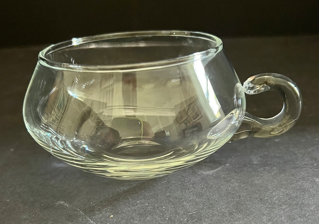 Punch Cups, Riekes Crisa, Hand Blown, Crystal, Pattern Moderno, OPEN ...