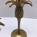 Brass Pineapple Candlesticks, Set of 3, Vintage Brass Candlesticks - Etsy