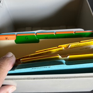 Steel Box, Globe Weis, Small Box,5 X 8 Card File, Recipe Box, Grey - Etsy