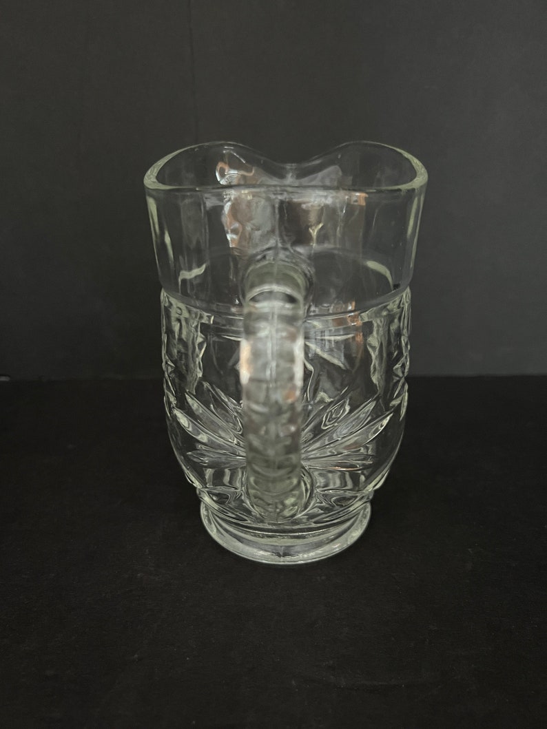 Anchor Hocking, Pattern Pressed Star & Fan, Prescut Clear, Circa 1960 ...