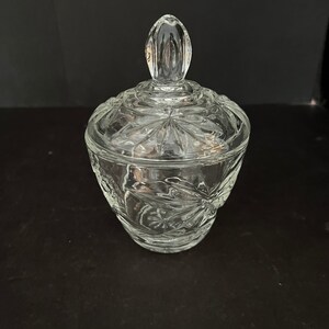 Anchor Hocking, Pattern Pressed Star & Fan, Prescut Clear, Circa 1960 ...
