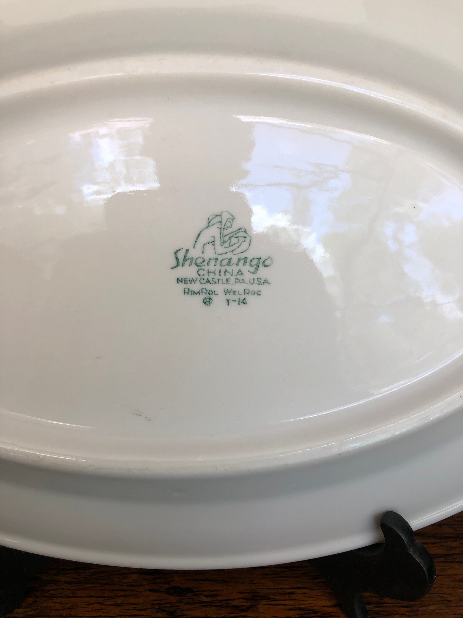 Shenango Restaurant Ware Chardon Rose Red Pattern - Etsy
