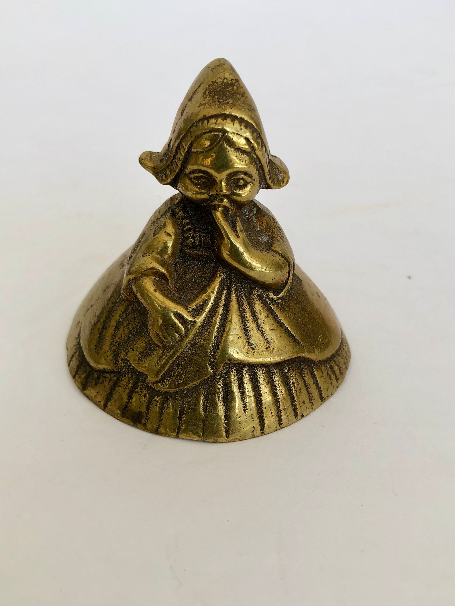 Lady Bells, Antique Bell Collection, Brass, Servant Bell, Tea Bell ...