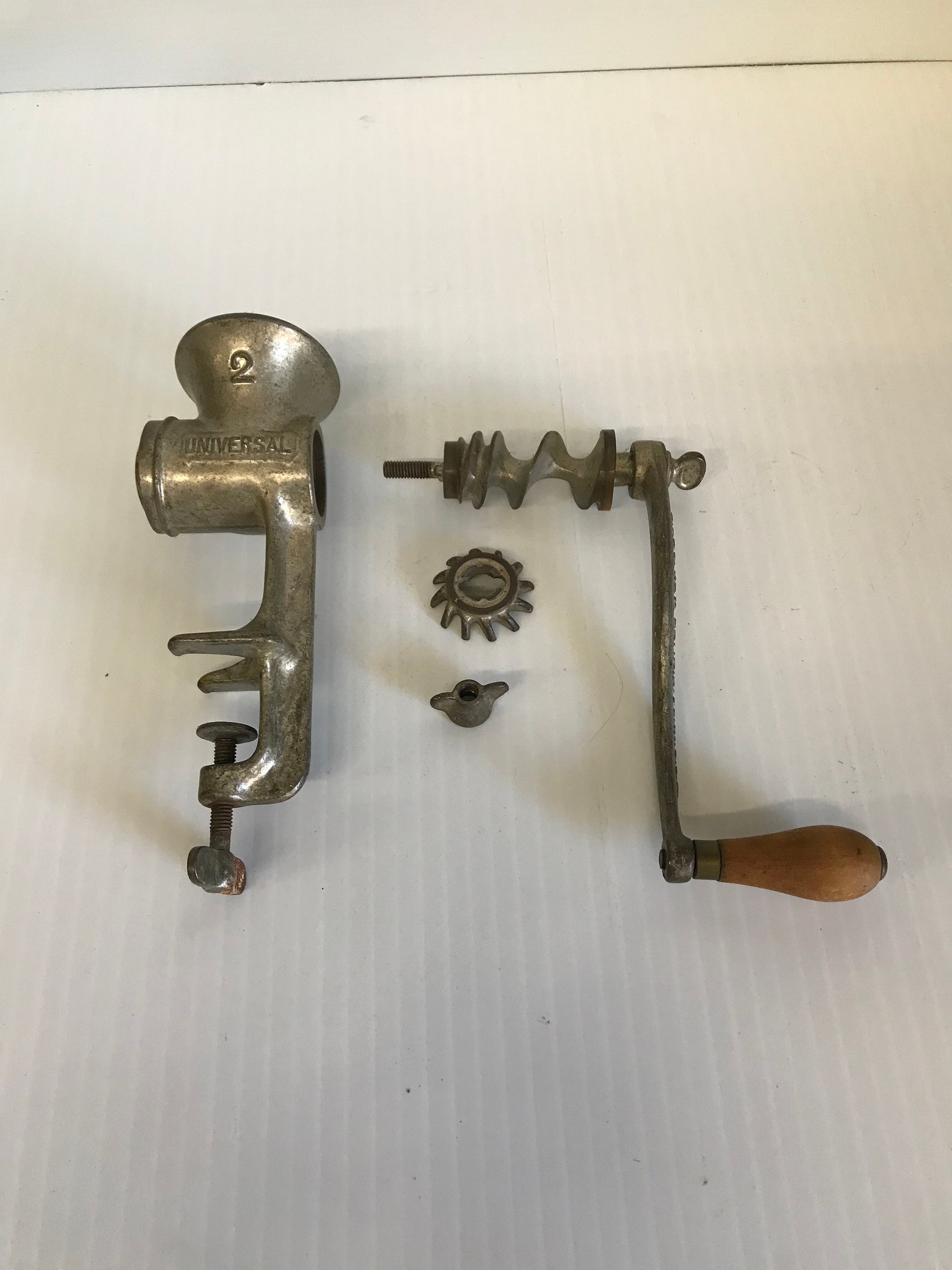 Antique Food Grinder, Universal Grinder #2, L.F&C, New Brunswick. Conn ...