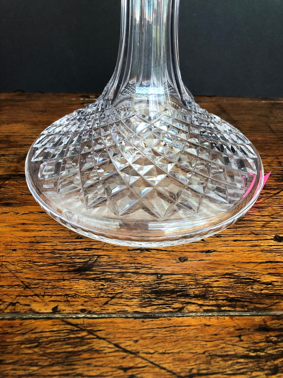 Waterford Alana Pattern Ships Decanter Acid Mark - Etsy