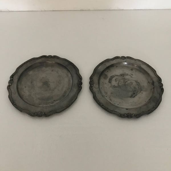Pewter Plate - Etsy