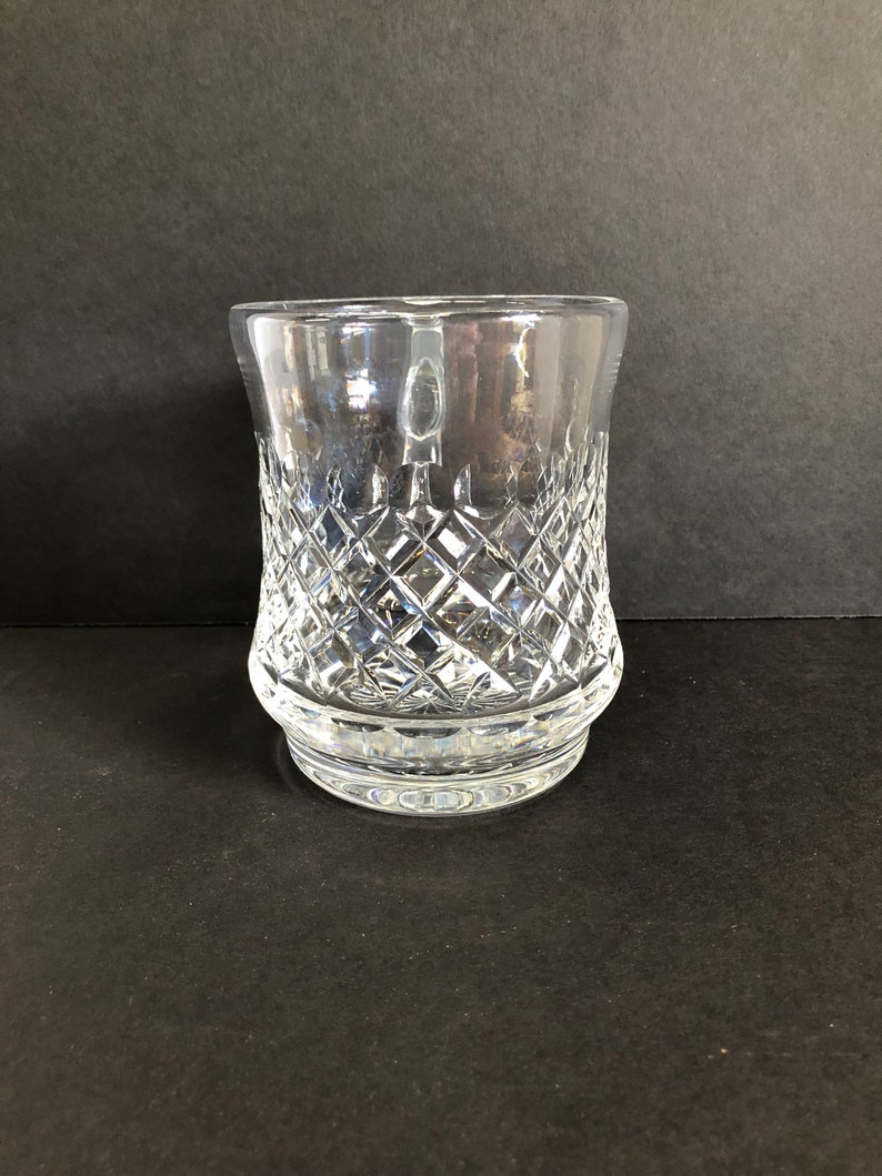 Edinburgh Crystal Beer Tankard Scottish Crystal Stein Set - Etsy