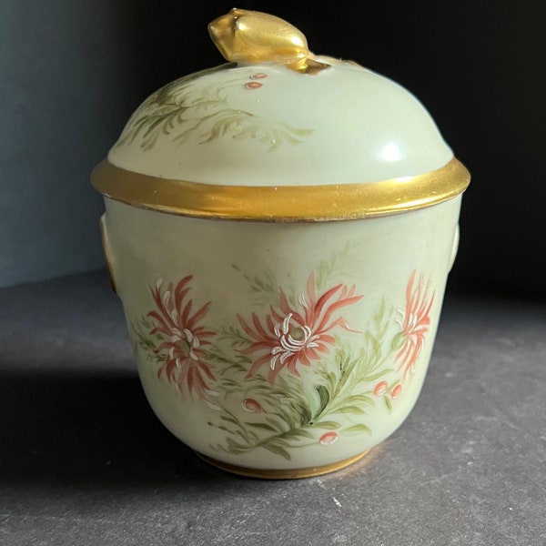 Antique Powder Jar - Etsy