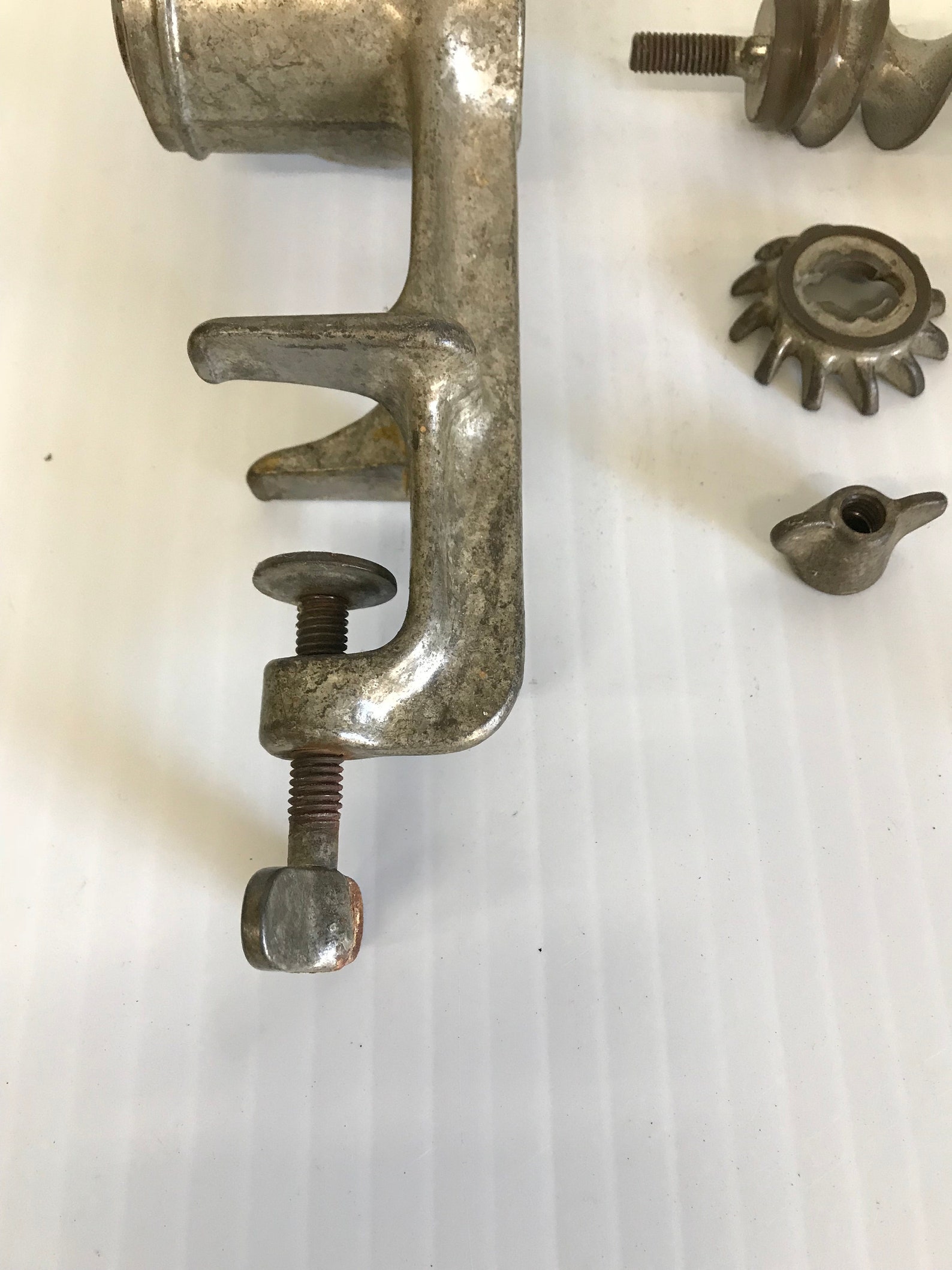 Antique Food Grinder, Universal Grinder #2, L.F&C, New Brunswick. Conn ...