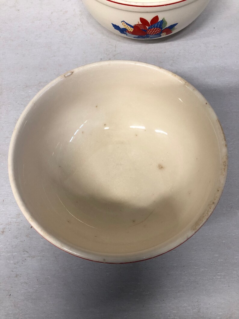 Calico Fruit by UNIVERSAL Antique Collectables CIRCA 1940 | Etsy