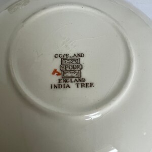 Spode, Antique Demitasses, Old Backstamp, Circa 1800, India Tree, May ...