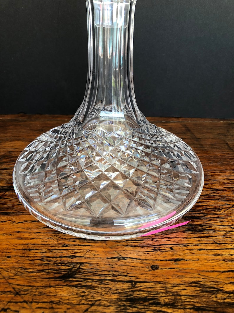 Waterford Alana Pattern Ships Decanter Acid Mark - Etsy