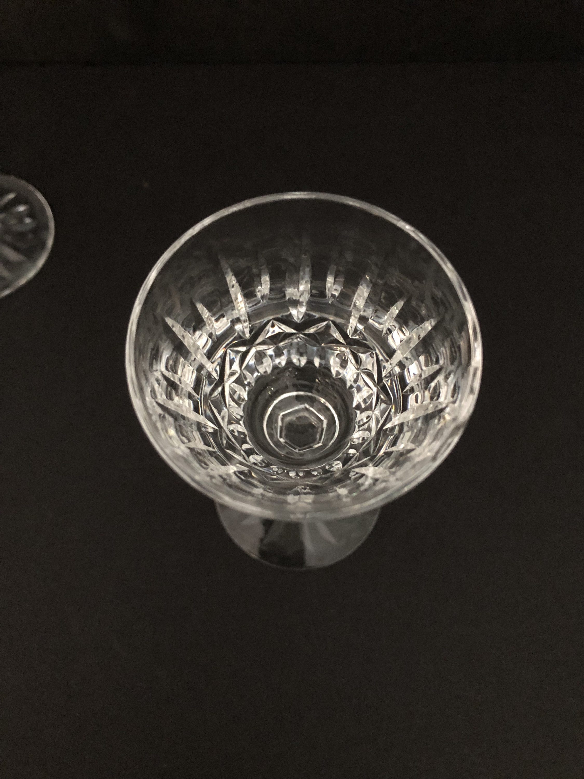 Cut Glass Cordials, Brilliant Leaded Glass, Liquor Glass, Bar Ware ...