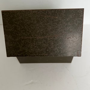 Recipe Box, 3x5 Cards, Metal Card File Box, Vintage, Hard to Find - Etsy