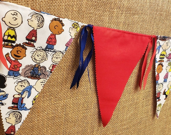 Peanuts Snoopy Celebration Banner 5 Ft., Peanuts Gang Birthday Garland ...