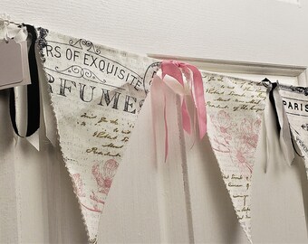 Floral Flag Banner | Etsy